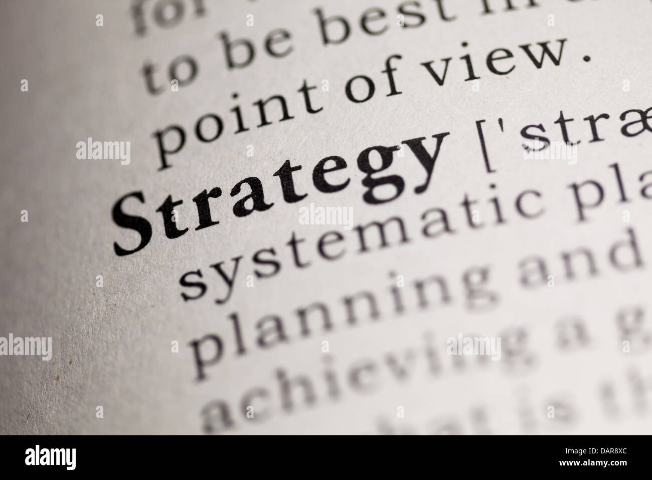 Strategy word hi-res stock photography and images - Alamy