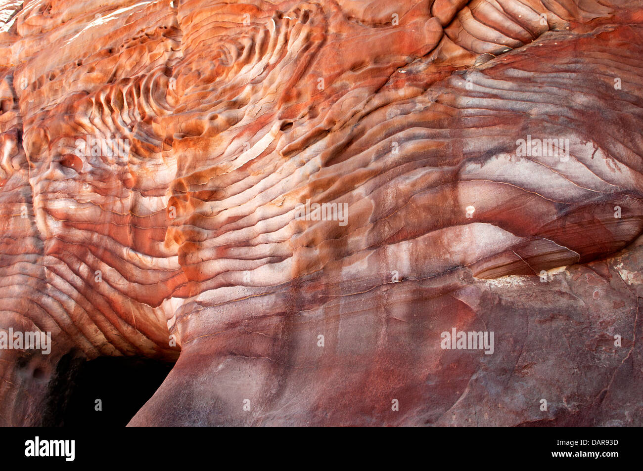 Multi-colored rocks in Petra, Jordan Stock Photo - Alamy