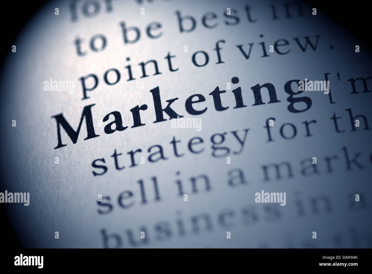 Marketing definition hi-res stock photography and images - Alamy