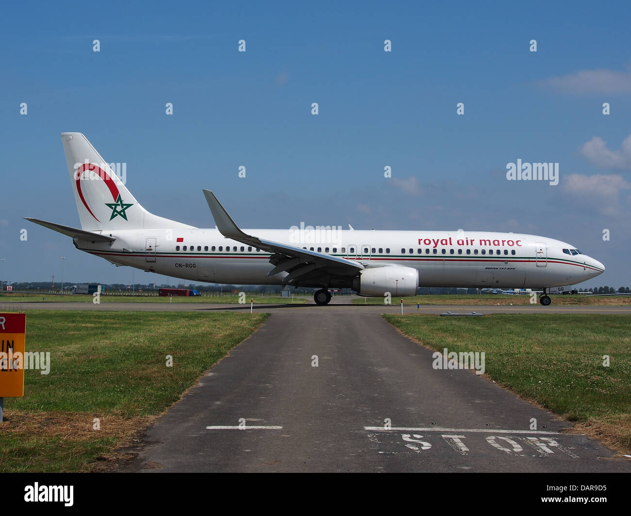 The Royal Air Maroc Boeing 737-86N(WL), CN-RGG, is a commercial ...