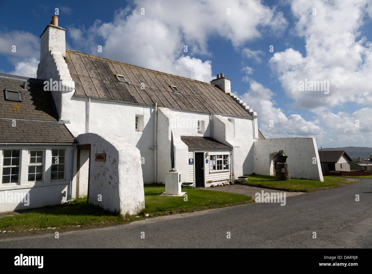 Burravoe; Old Haa; Yell; Shetland; UK Stock Photo - Alamy