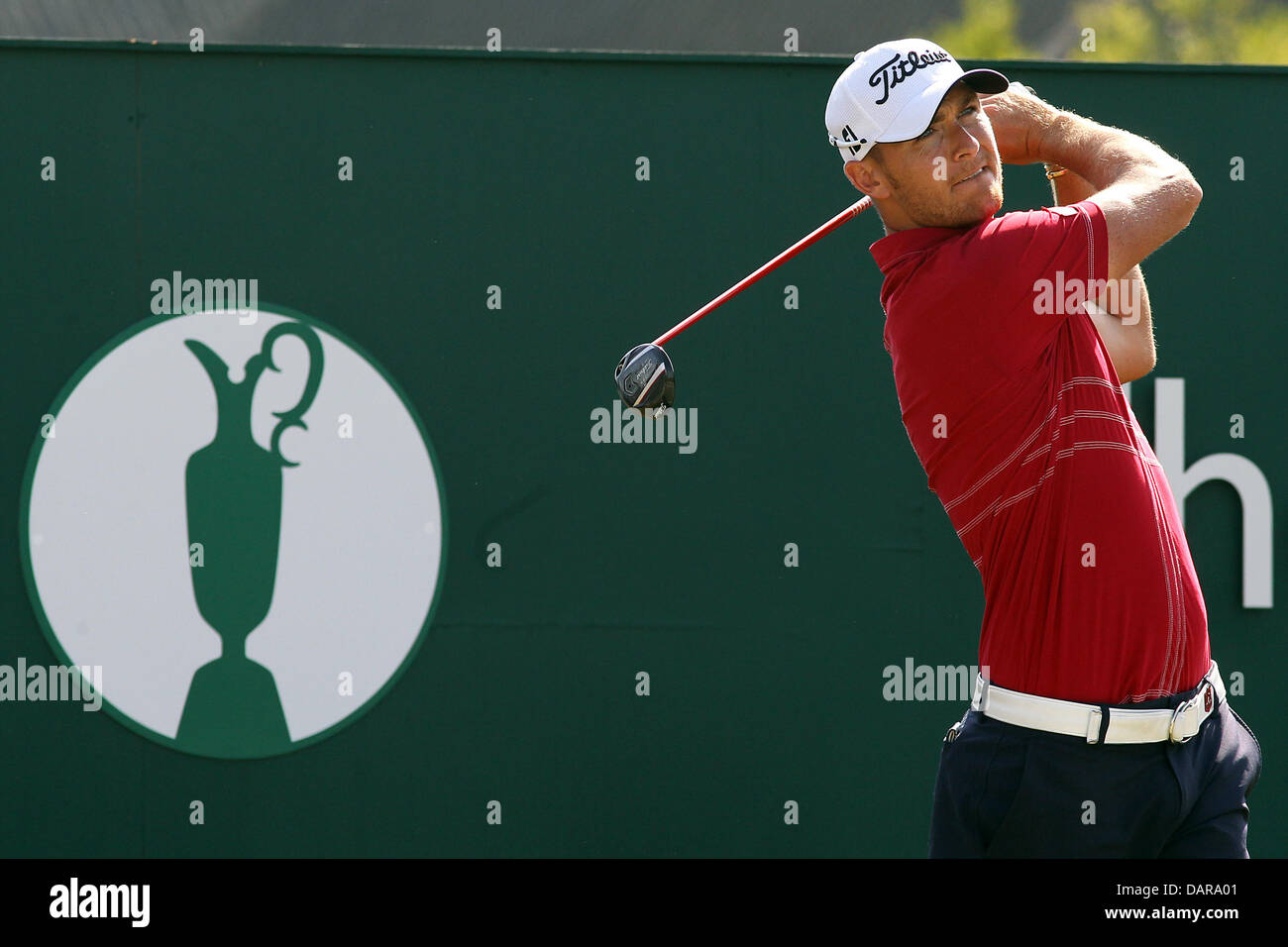 Muirfield, East Lothian, Scotland. 17th July, 2013. Scotland's Lloyd ...