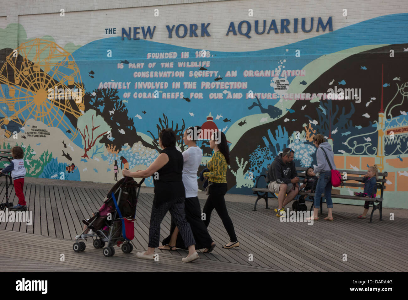New York Aquarium in Brooklyn New York Stock Photo - Alamy