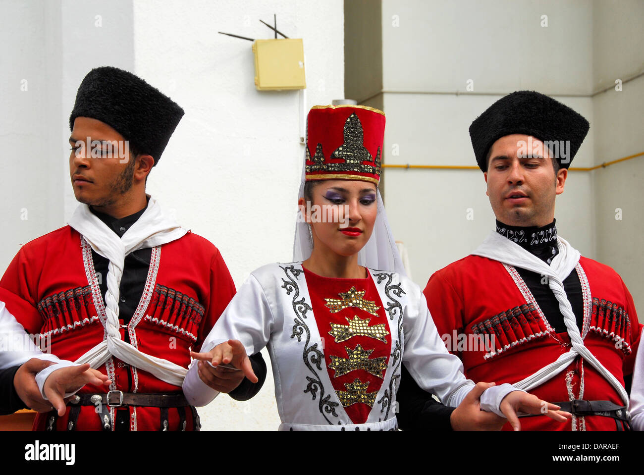 Folklorico show and dancing at a hotel in Kuşadası, Izmir Province ...