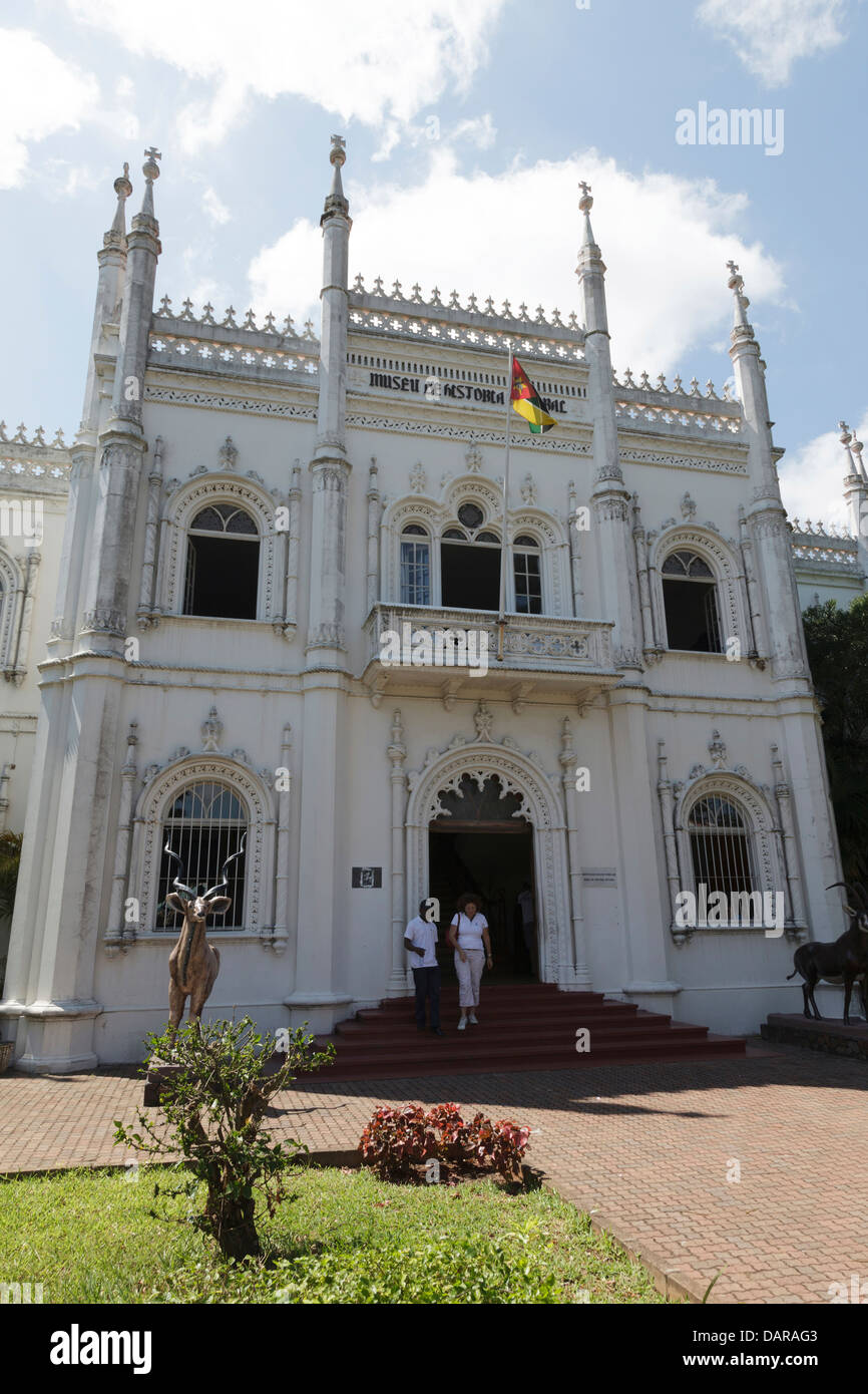 Africa, Mozambique, Maputo. Exterior of the Museum of Natural History ...