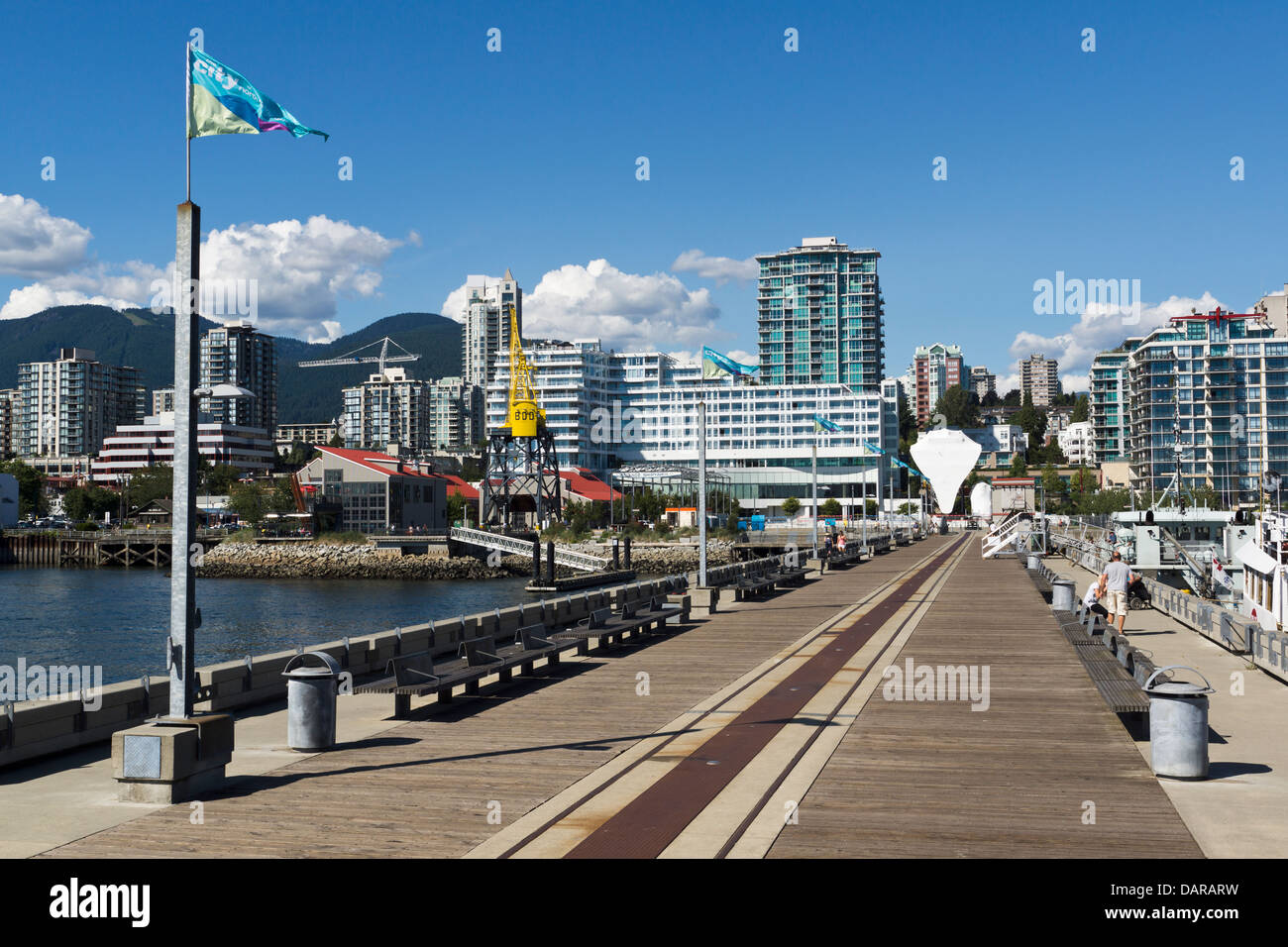 Old Wallace Shipyard site, now Pinnacle Hotel, condos and waterfront ...