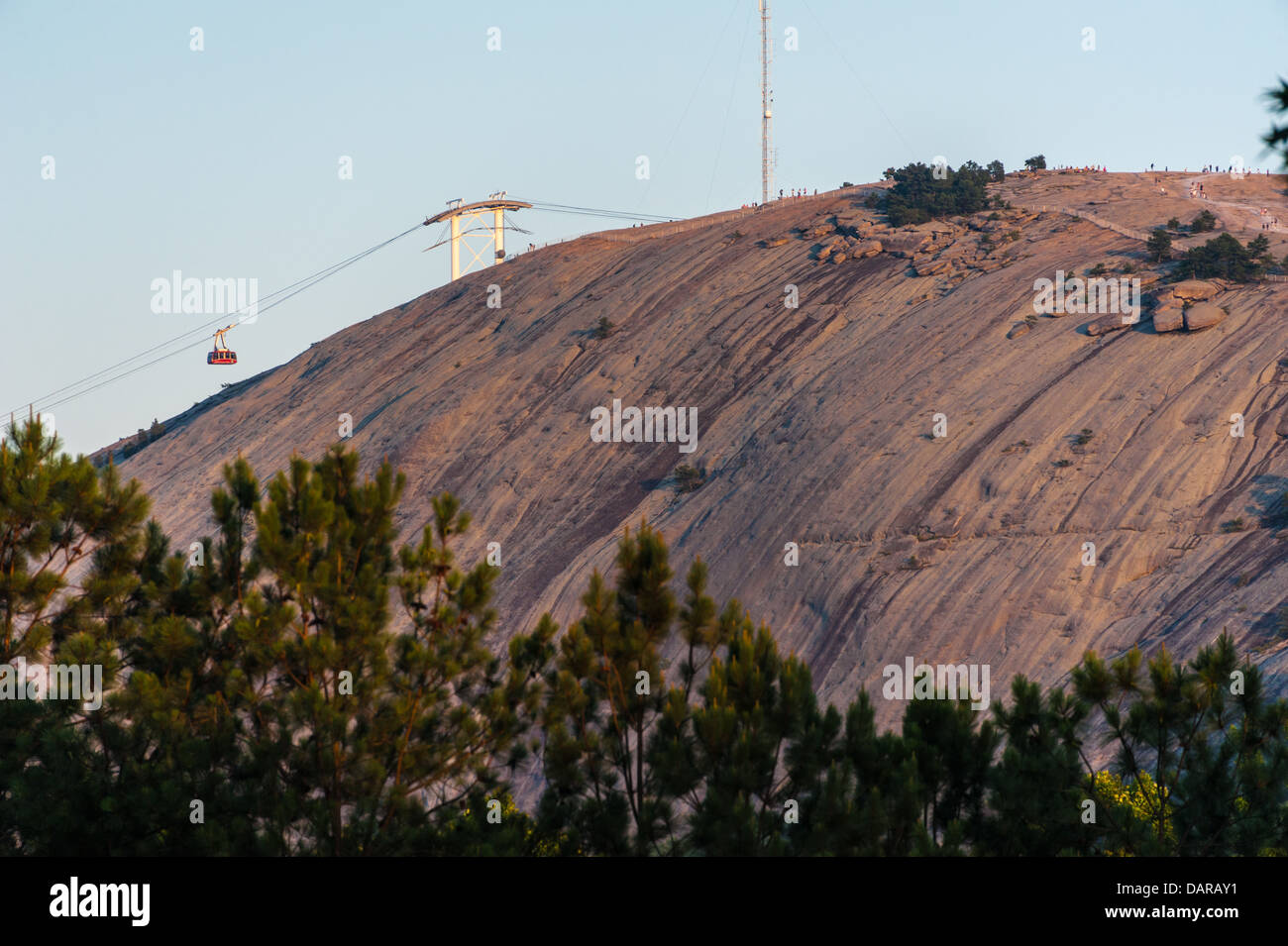 Mountain tram visitors tourists hi-res stock photography and images - Alamy