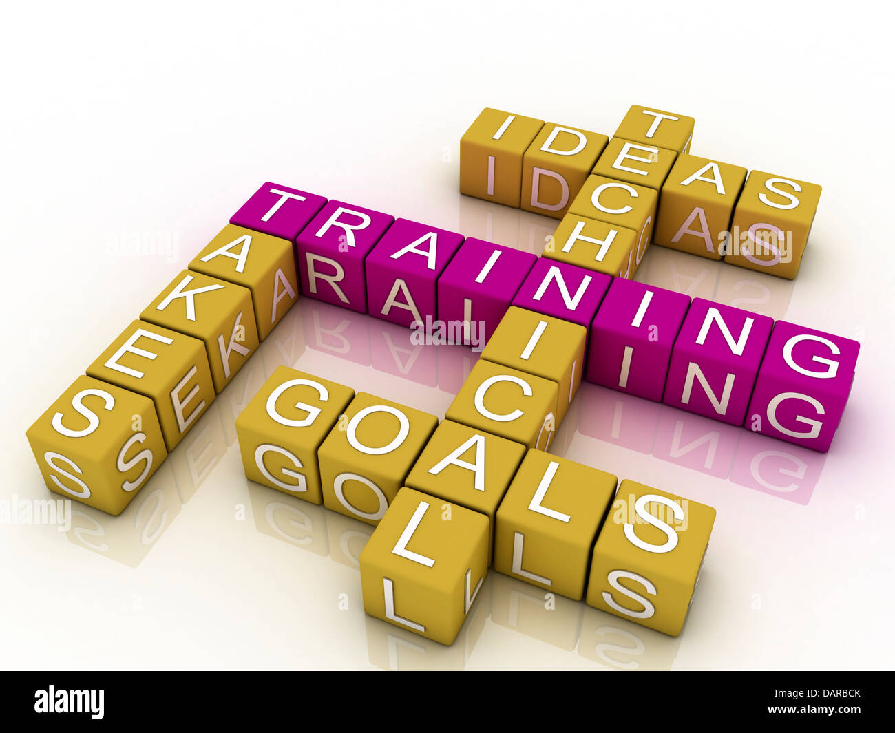 Training and related words concept Stock Photo - Alamy