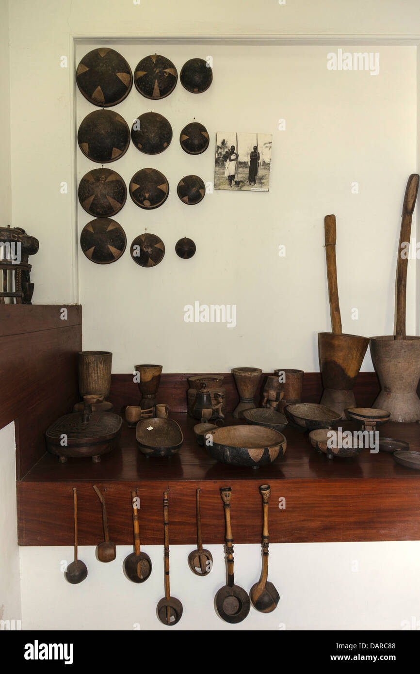 Africa, Mozambique, Maputo. Historical objects in the Museum of Natural ...