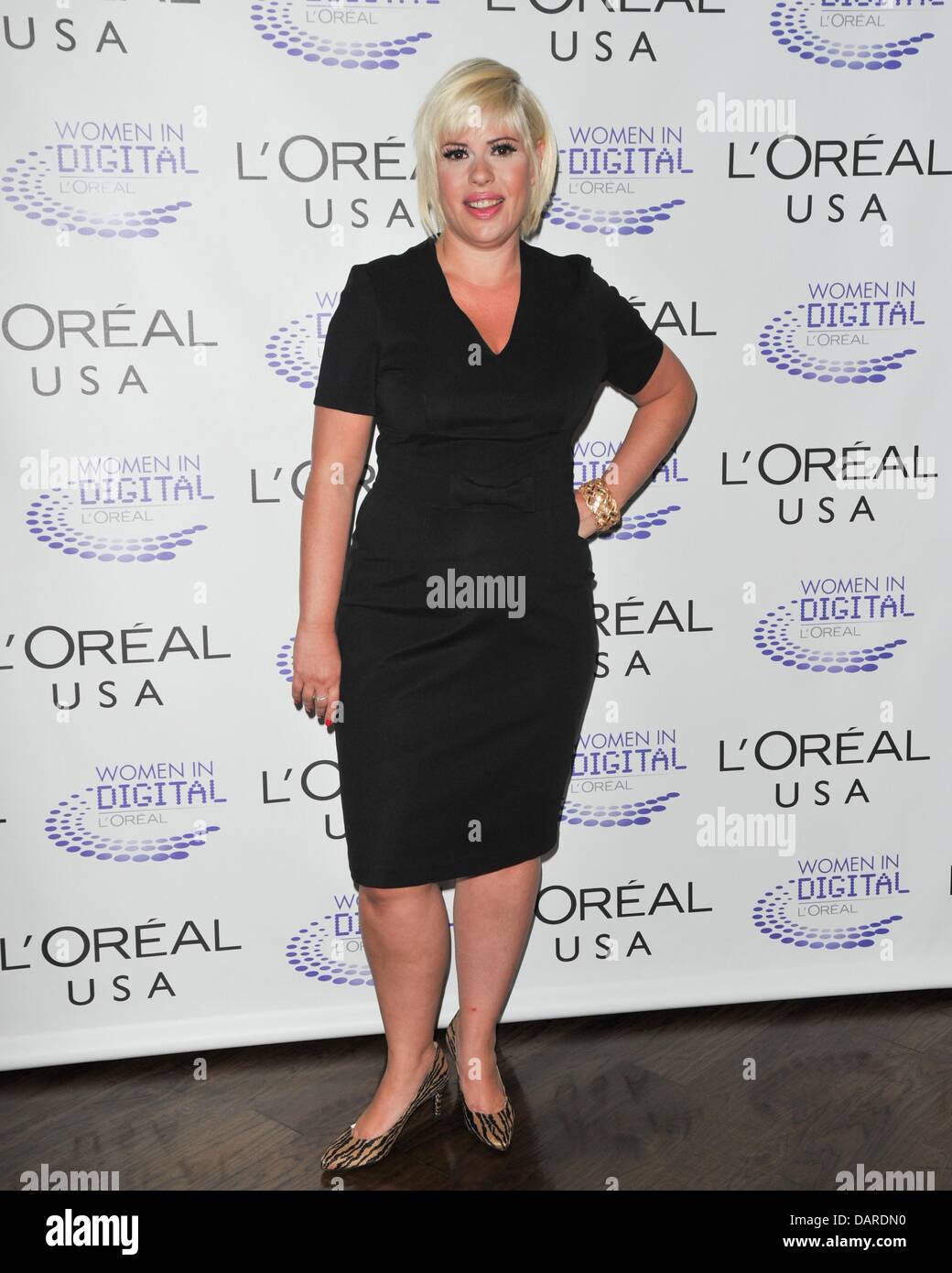 New York, NY. 17th July, 2013. Rachel Weiss at arrivals for L'Oreal USA ...