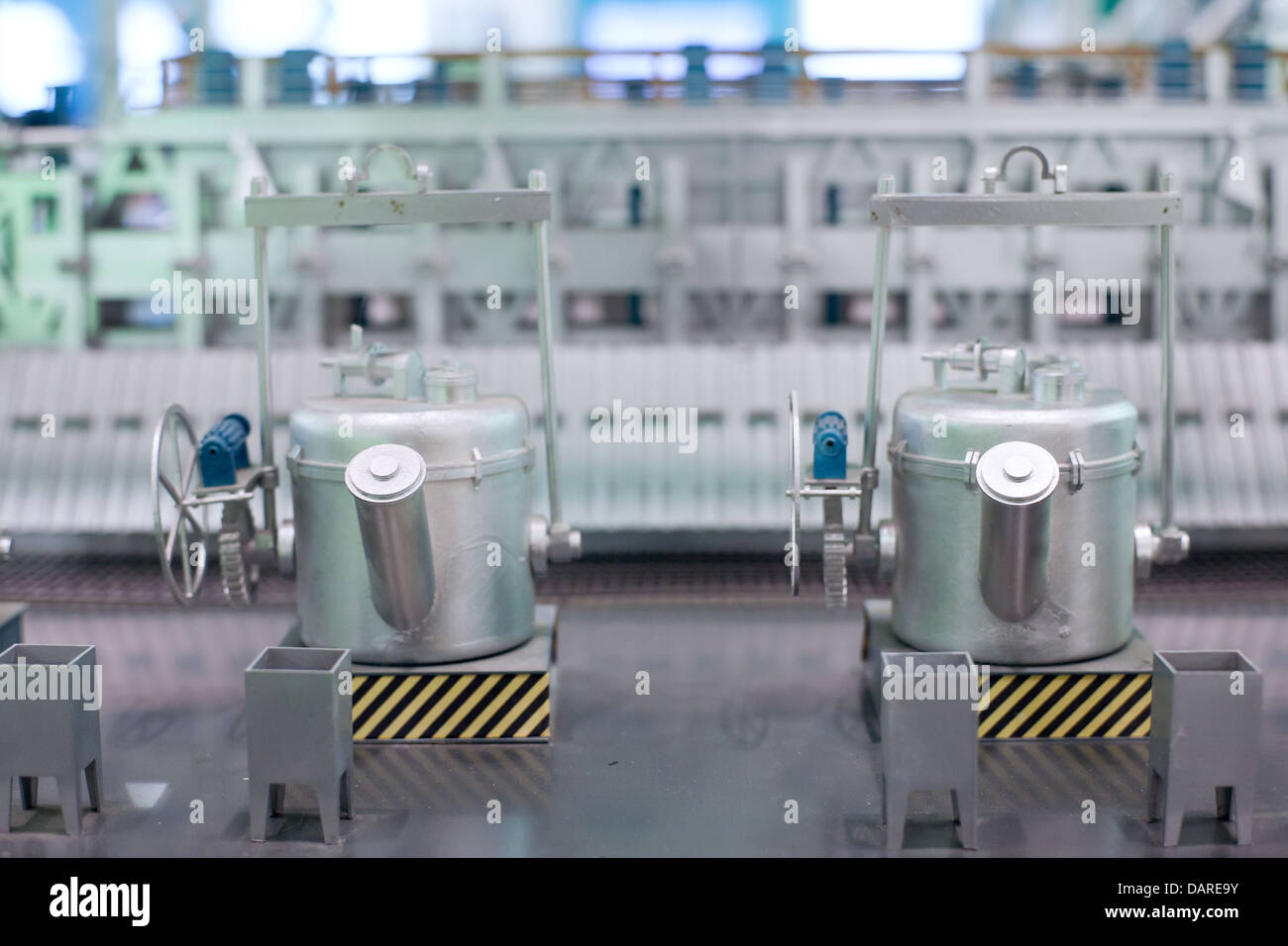 Thermal power plants inside the electrical equipment production line ...