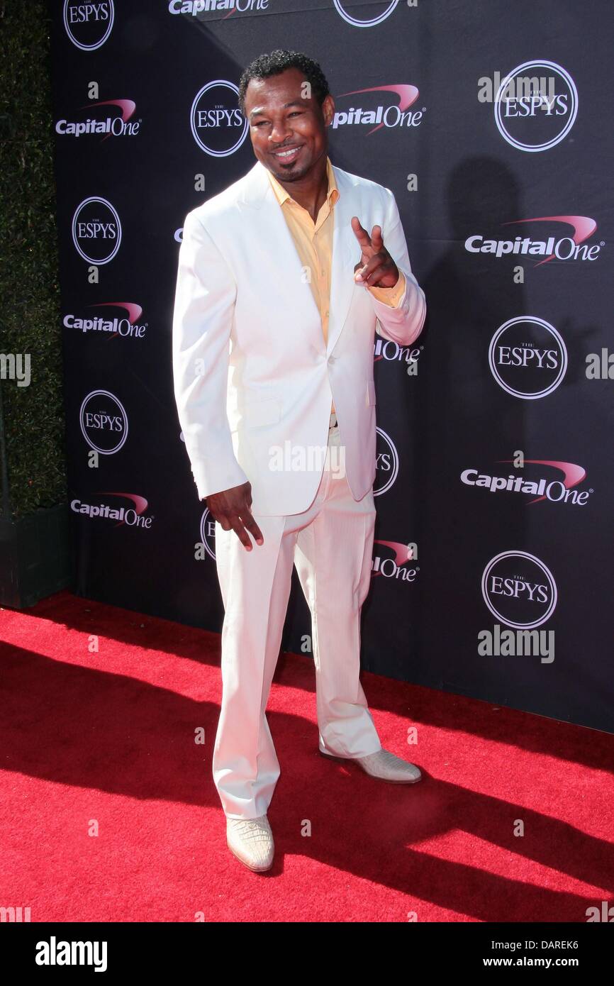 Los Angeles, California, USA. 17th July, 2013. Shane Mosley attends The ...