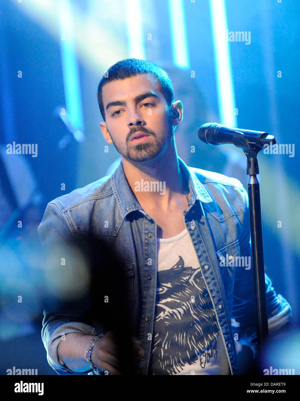 Toronto, Canada. July 17, 2013. American pop rock band JONAS BROTHERS ...