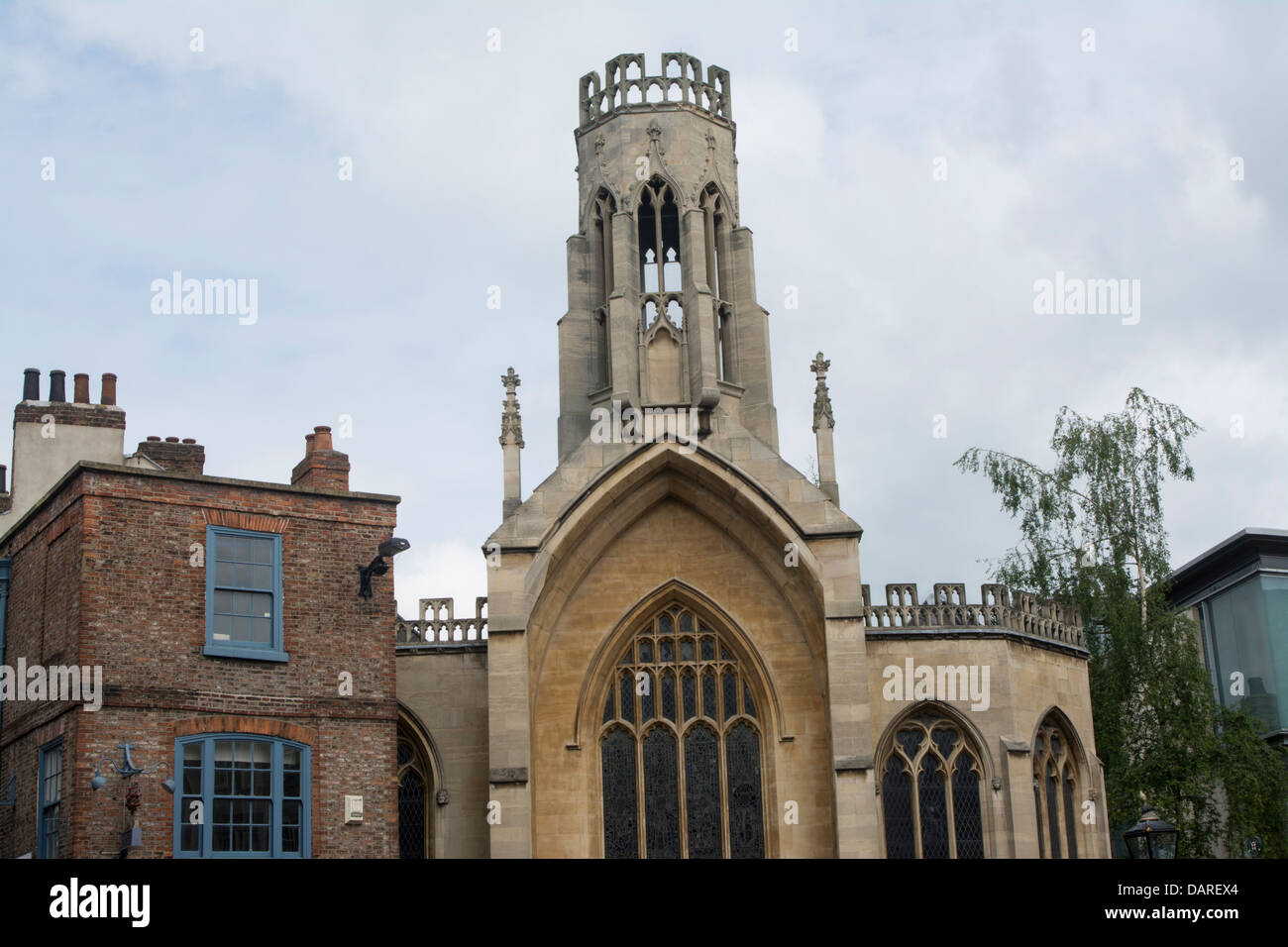 St Helen's church at Davygate in York Stock Photo - Alamy