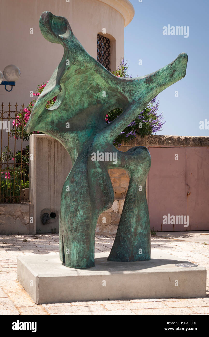 Israel Jaffa Yafo Old City modern contemporary bronze statue sculpture ...