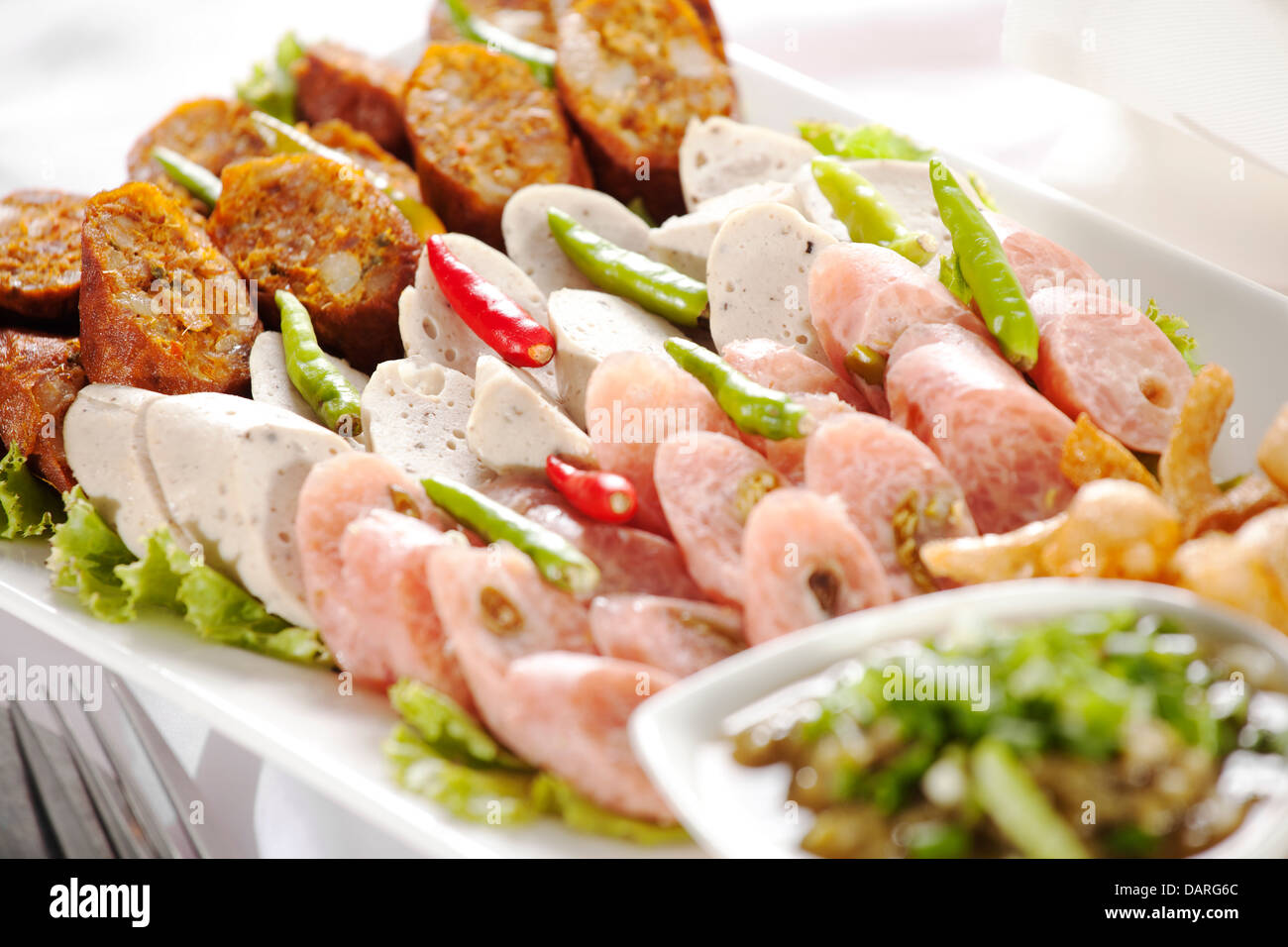 Thai northern style appetizer hi-res stock photography and images - Alamy