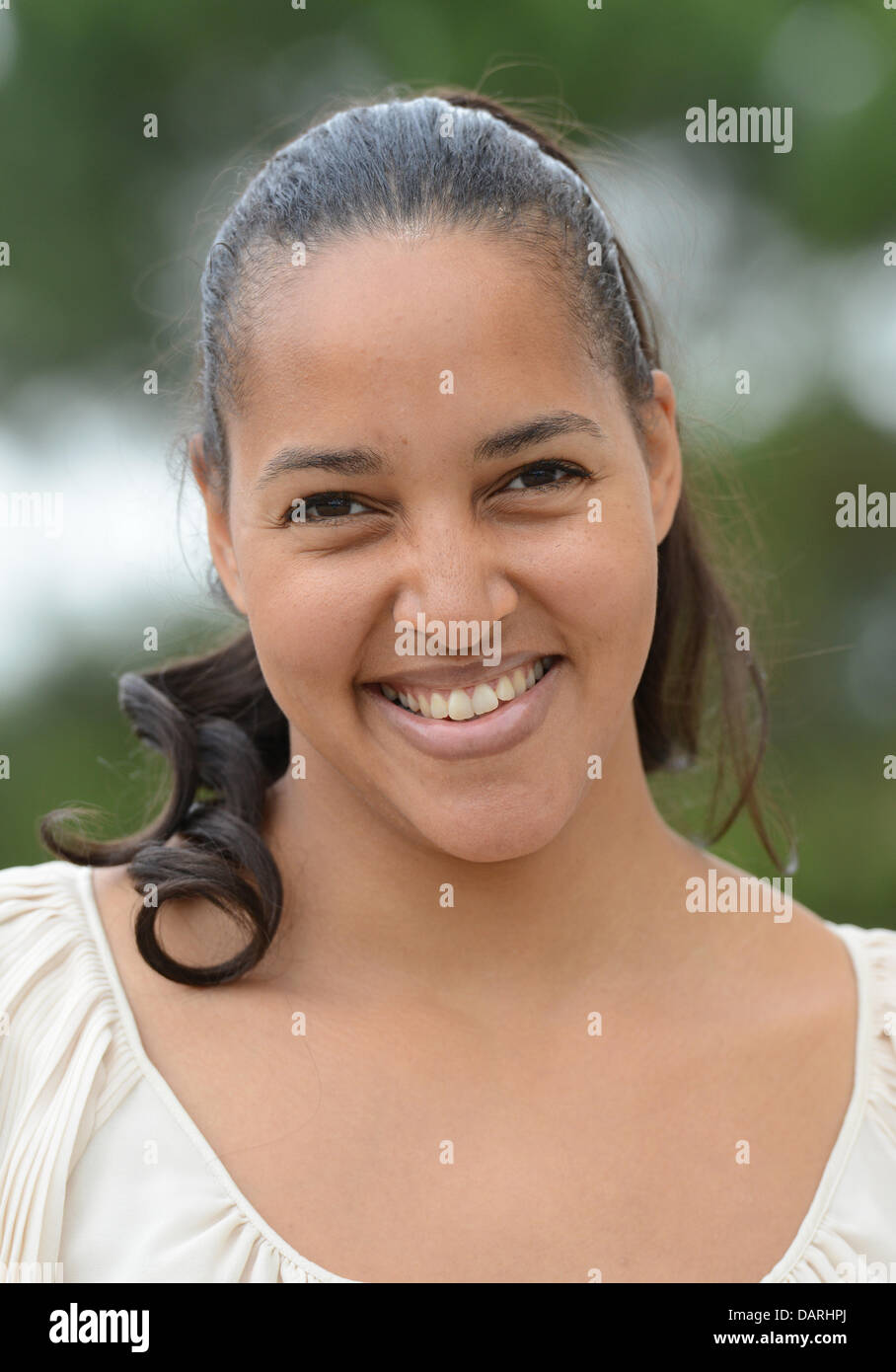 Rust, Germany. 17th July, 2013. German soul singer Cassandra Steen ...