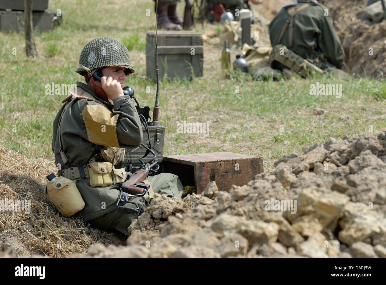 Telephone operator hi-res stock photography and images - Alamy