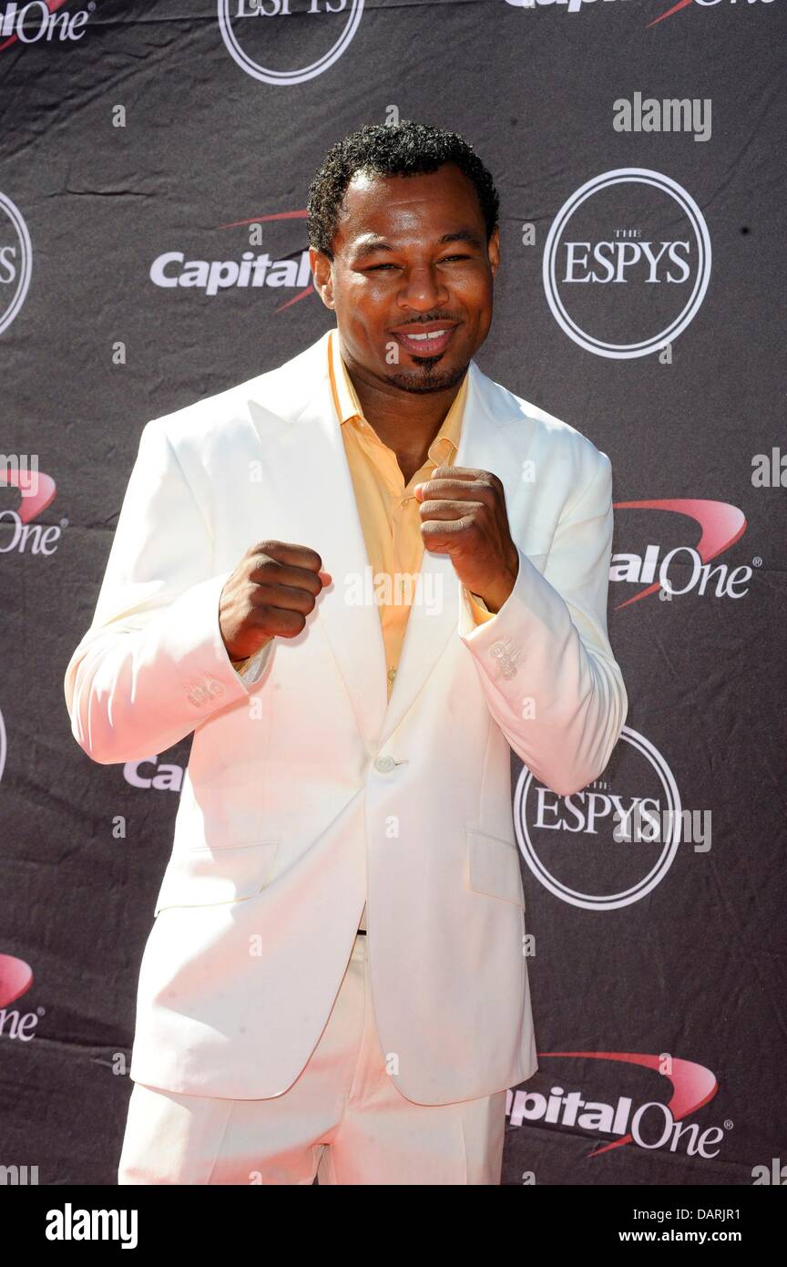 Los Angeles, CA. 17th July, 2013. 'Sugar' Shane Mosley at arrivals for ...