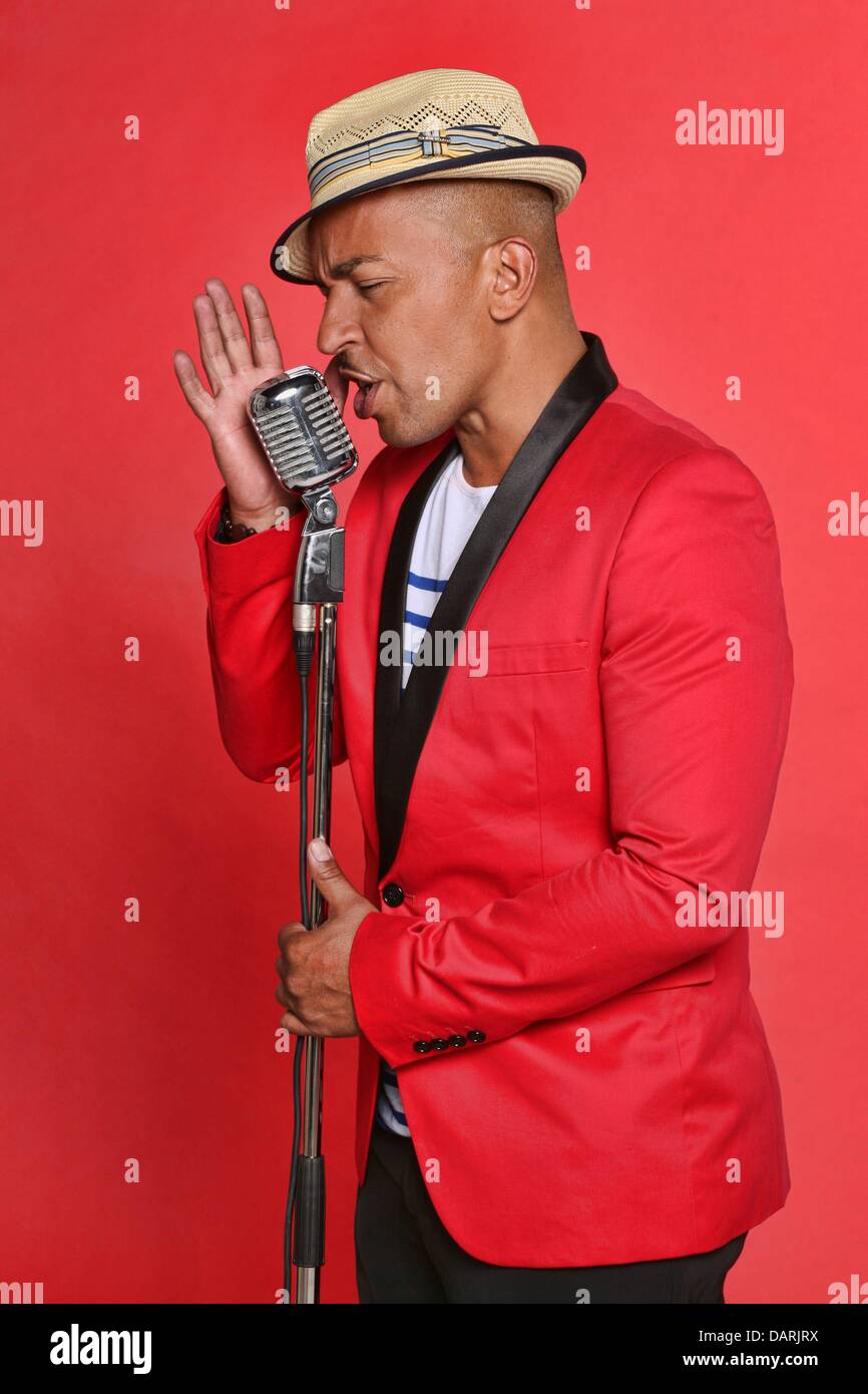 Photo shooting with german pop singer Lou Bega to promote his new Album ...