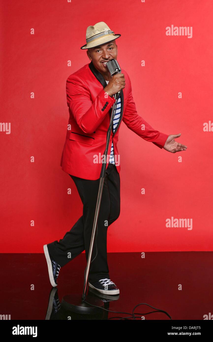 Photo shooting with german pop singer Lou Bega to promote his new Album ...