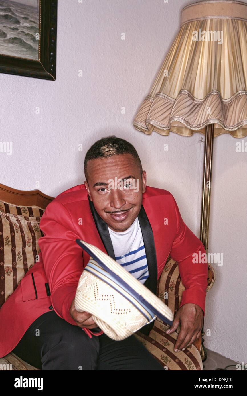 Photo shooting with german pop singer Lou Bega to promote his new Album ...