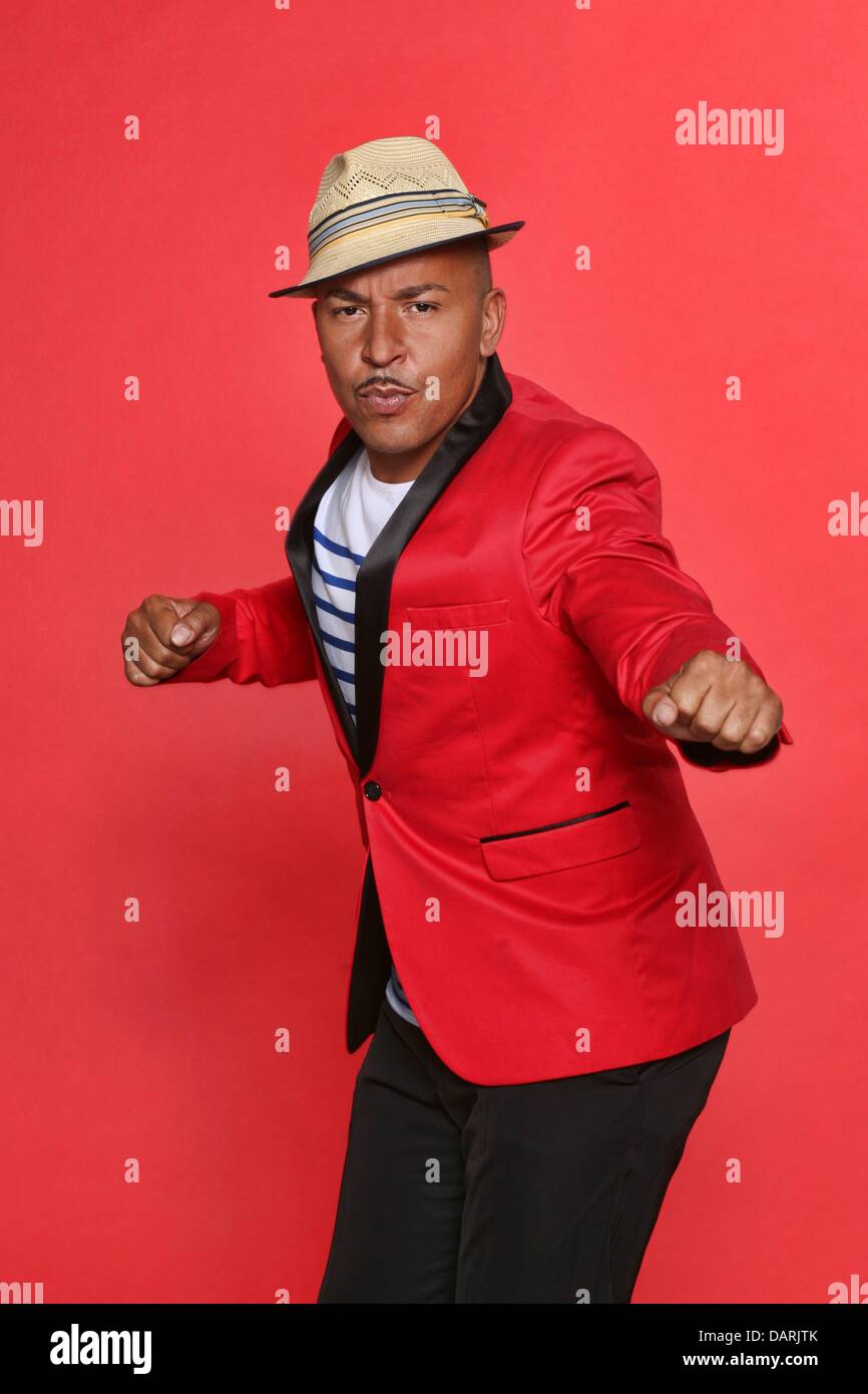 Photo shooting with german pop singer Lou Bega to promote his new Album ...