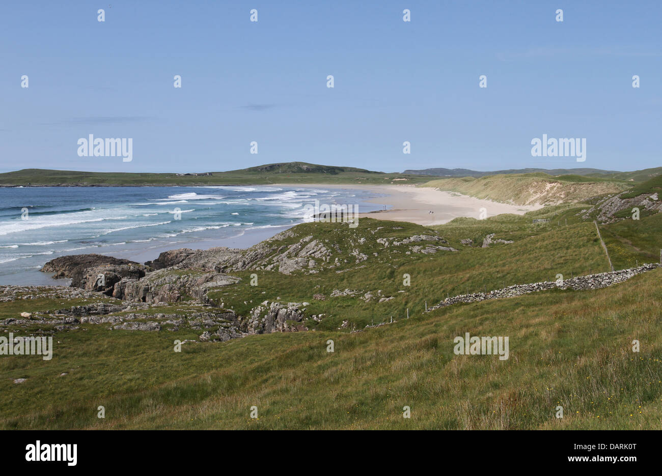 Machir bay Isle of Islay Scotland July 2013 Stock Photo - Alamy