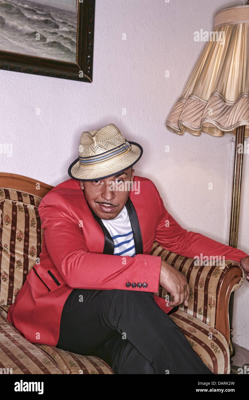 Photo shooting with german pop singer Lou Bega to promote his new Album ...