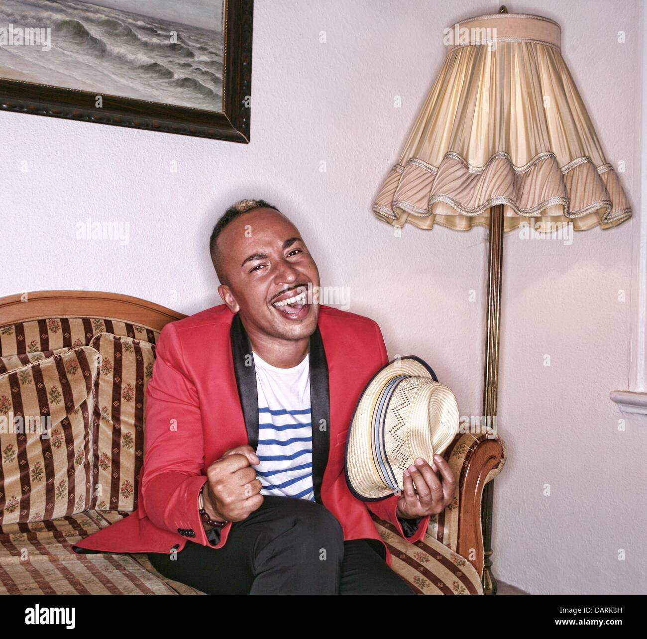 Photo shooting with german pop singer Lou Bega to promote his new Album ...