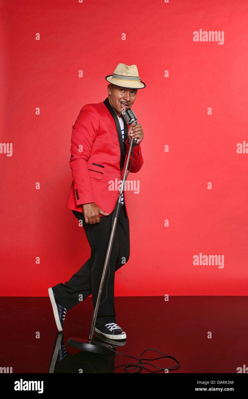 Photo shooting with german pop singer Lou Bega to promote his new Album ...