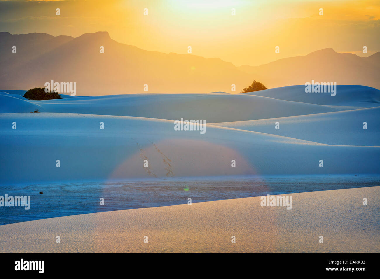USA, New Mexico, White Sands National Monum Stock Photo - Alamy