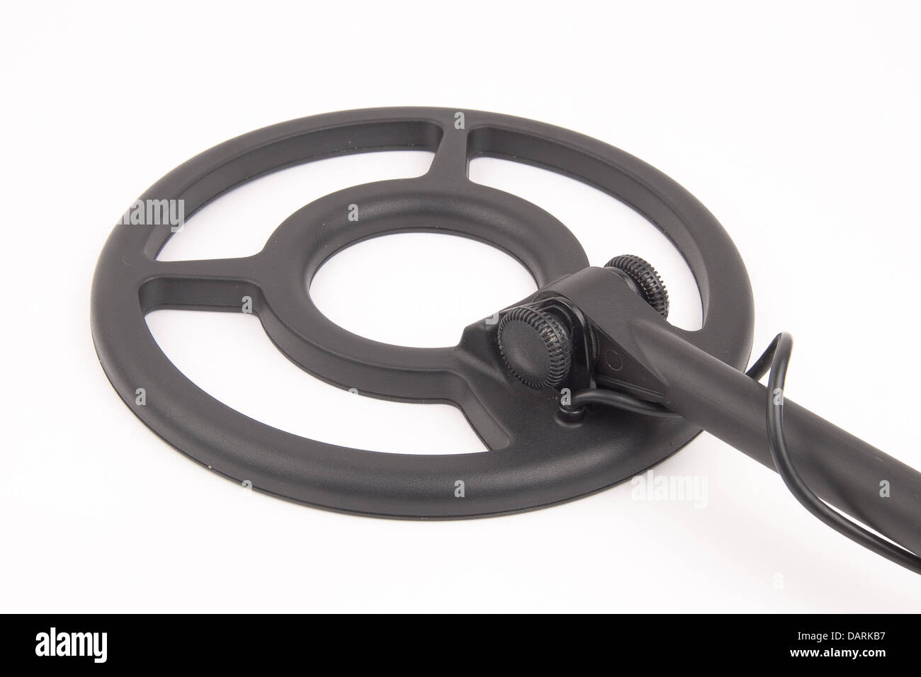 Black metal detector Stock Photo - Alamy