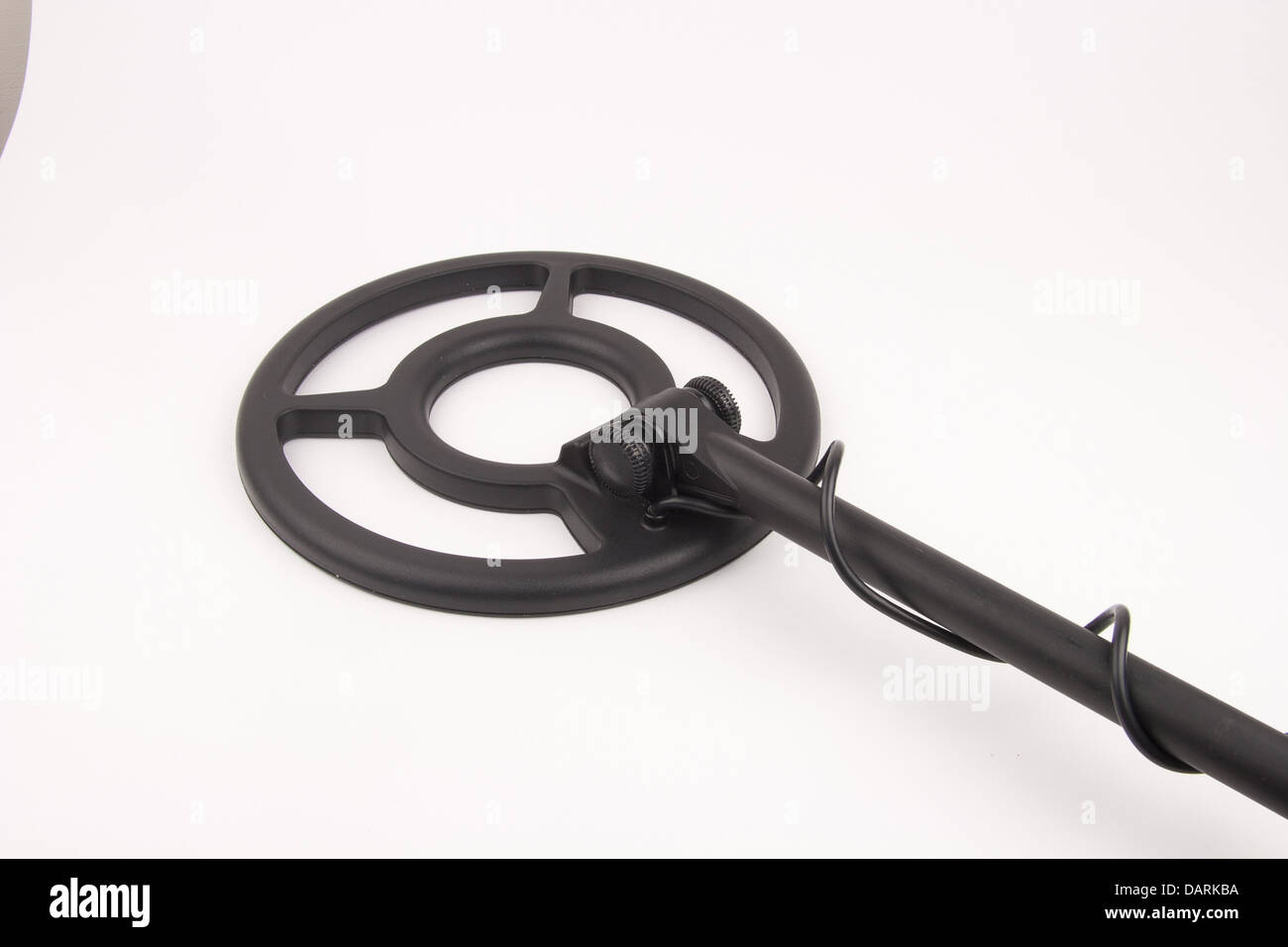 Black metal detector Stock Photo - Alamy
