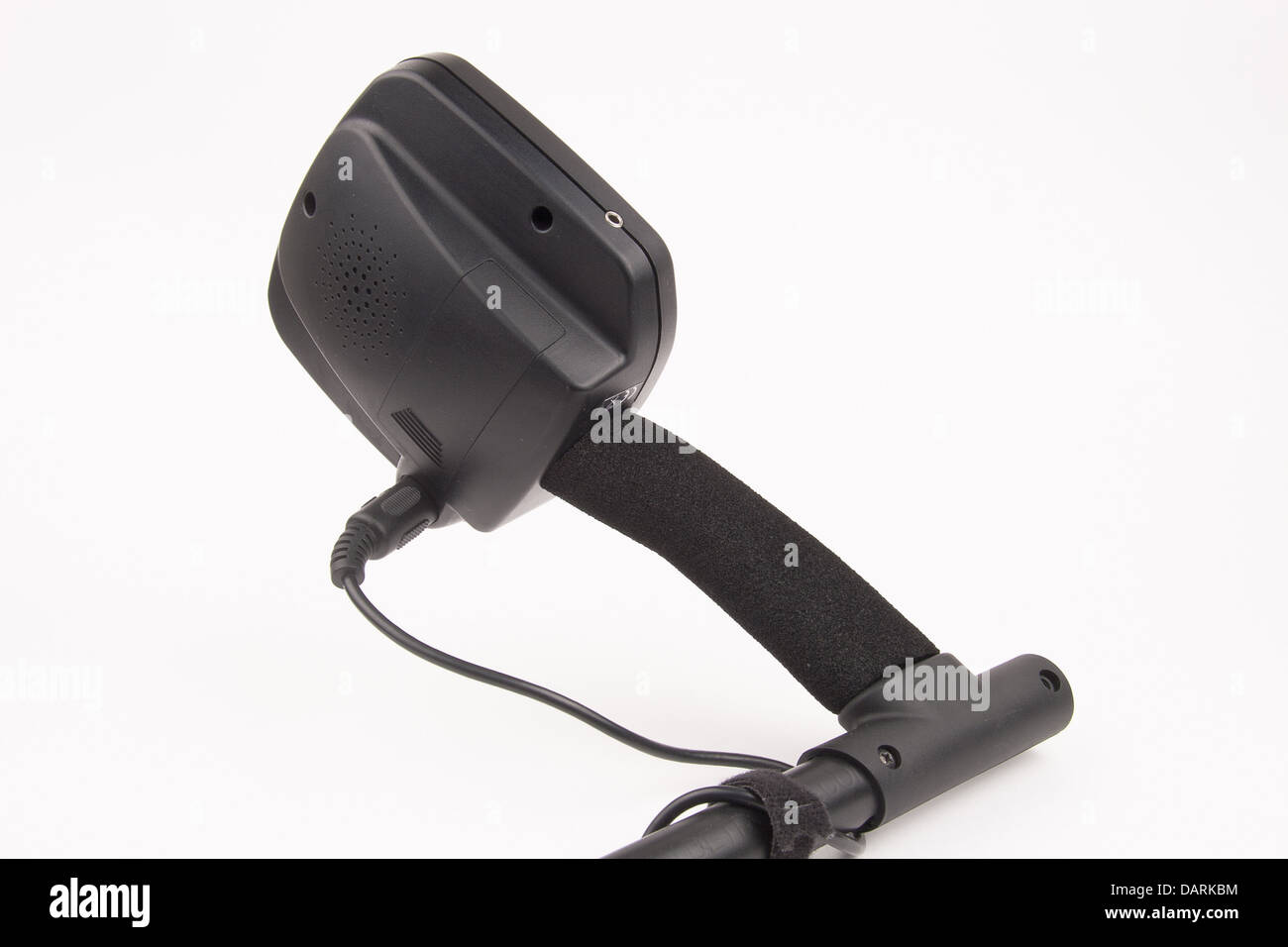 Black metal detector Stock Photo - Alamy