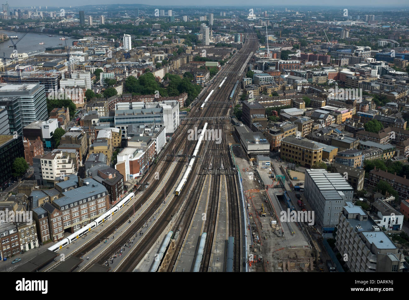 Train lines hi-res stock photography and images - Alamy