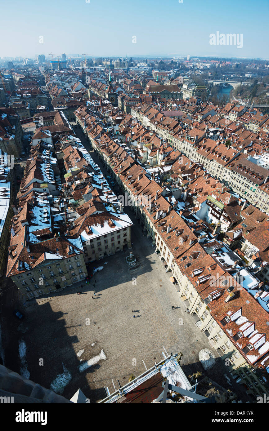 Europe, Switzerland, Bern, Swiss capital city, city view from Berner ...