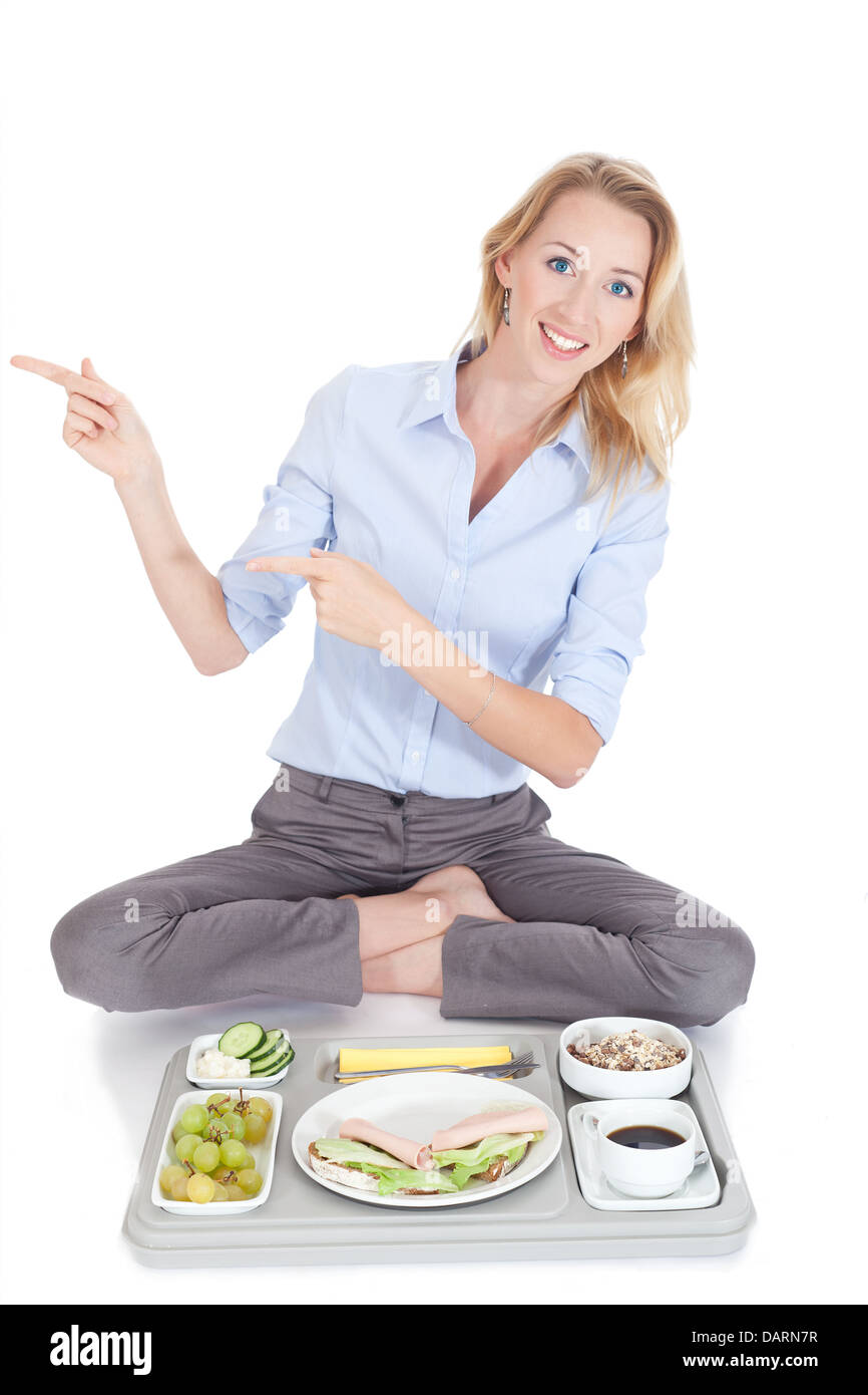 Senior woman help home Cut Out Stock Images & Pictures - Alamy