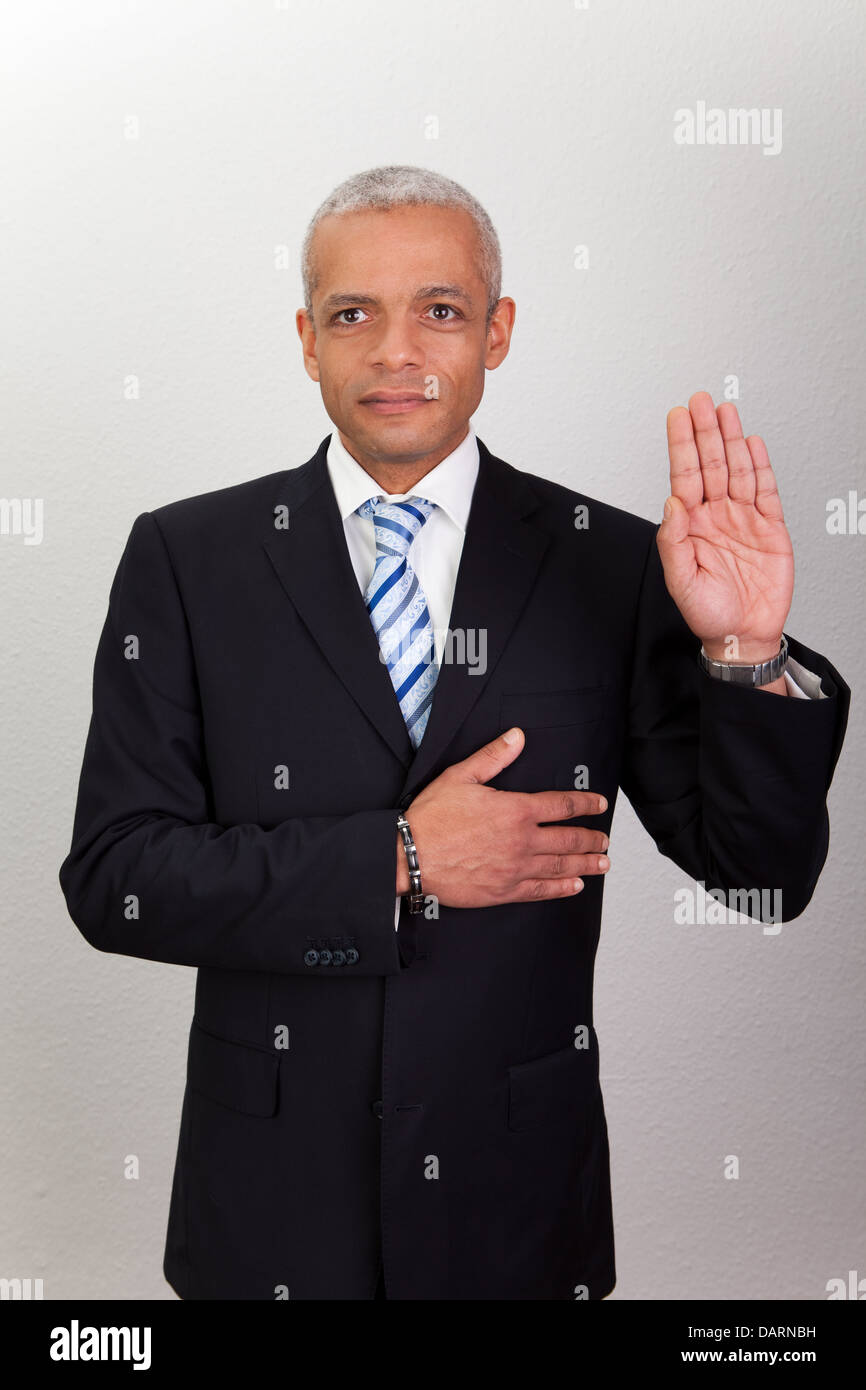Oath taking hi-res stock photography and images - Alamy