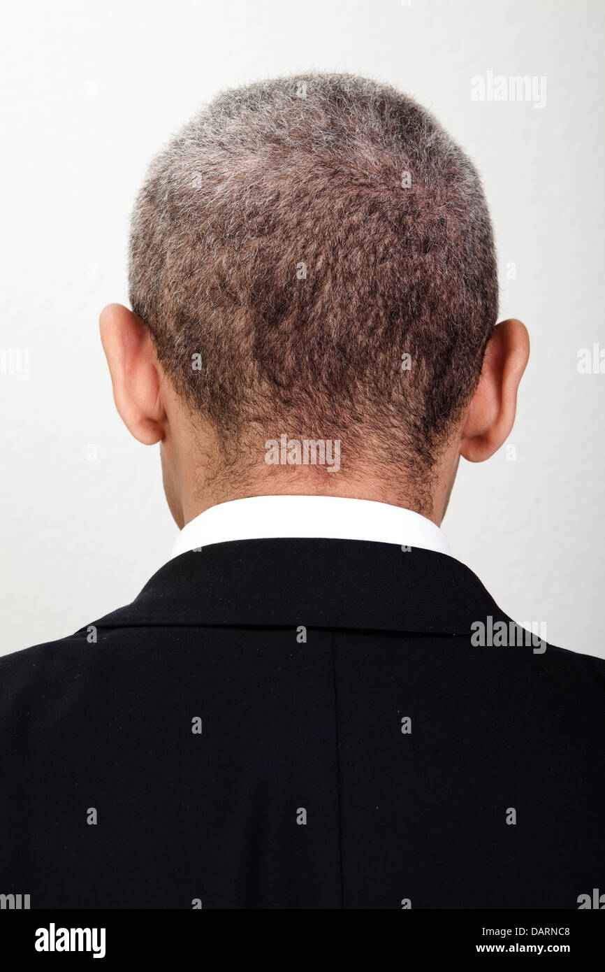 Business Man Head Stock Photo - Alamy