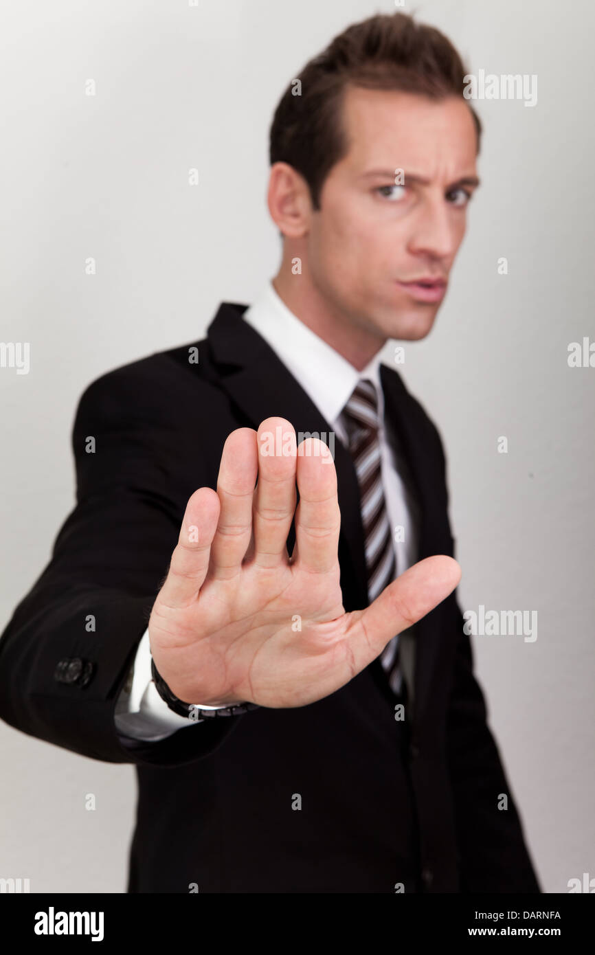 Stop work sign hi-res stock photography and images - Alamy