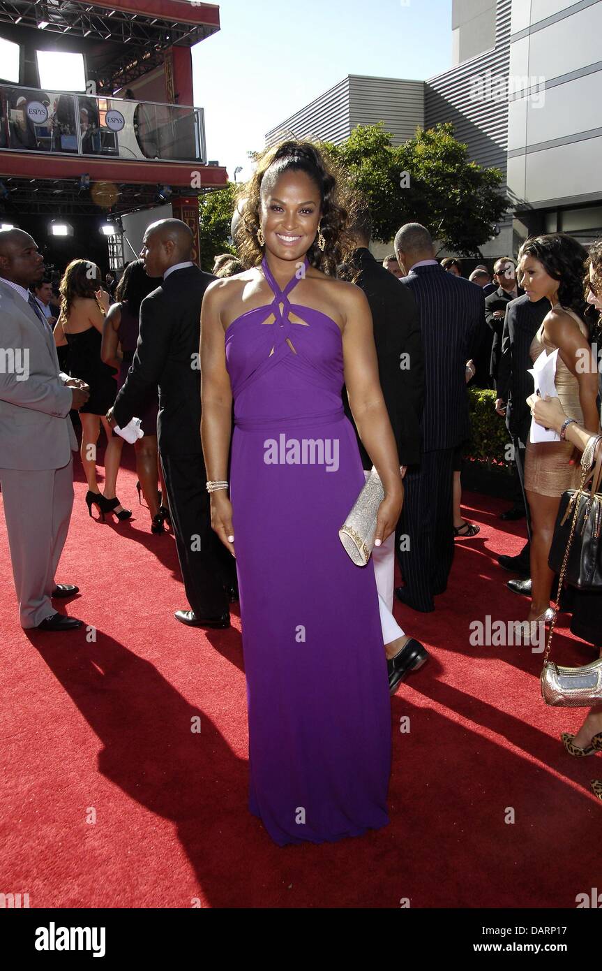 Los Angeles, CA. 17th July, 2013. Laila Ali at arrivals for The 2013 ...