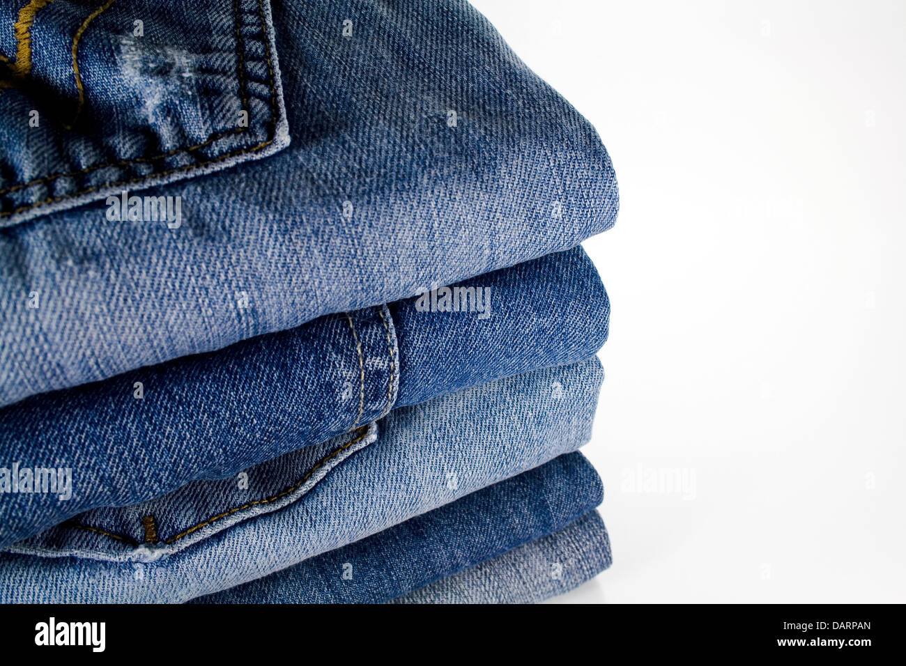 stack of jeans Stock Photo - Alamy