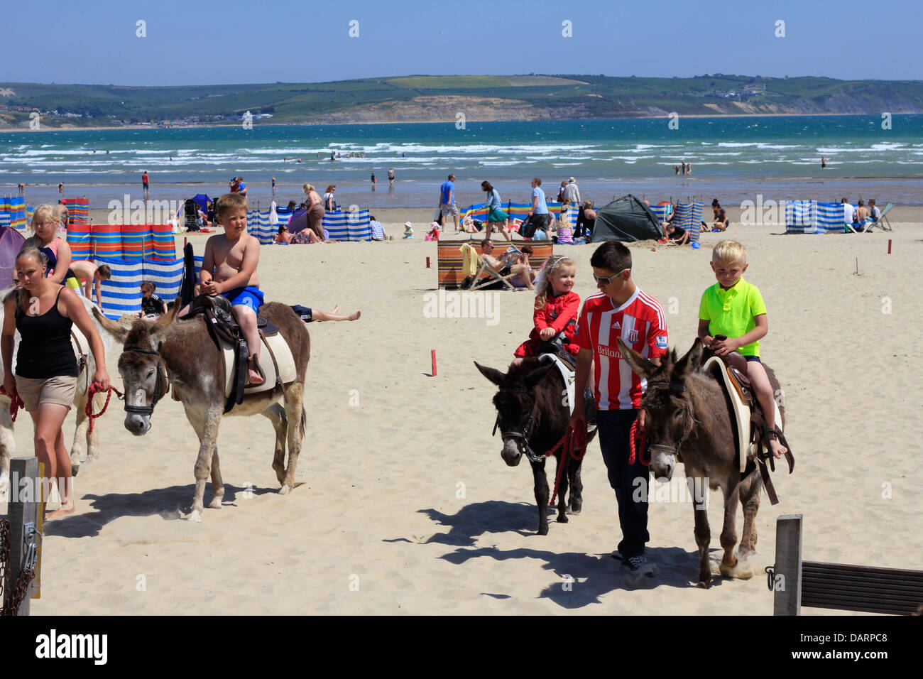 Weymouth donkey hi-res stock photography and images - Alamy