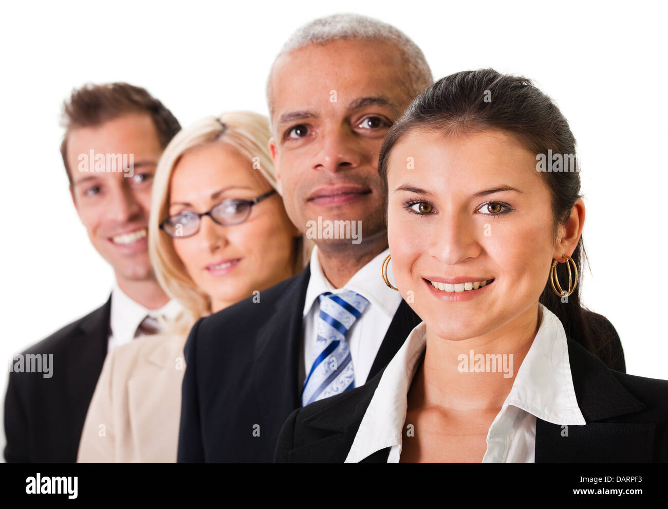 Strong Business Team Stock Photo - Alamy