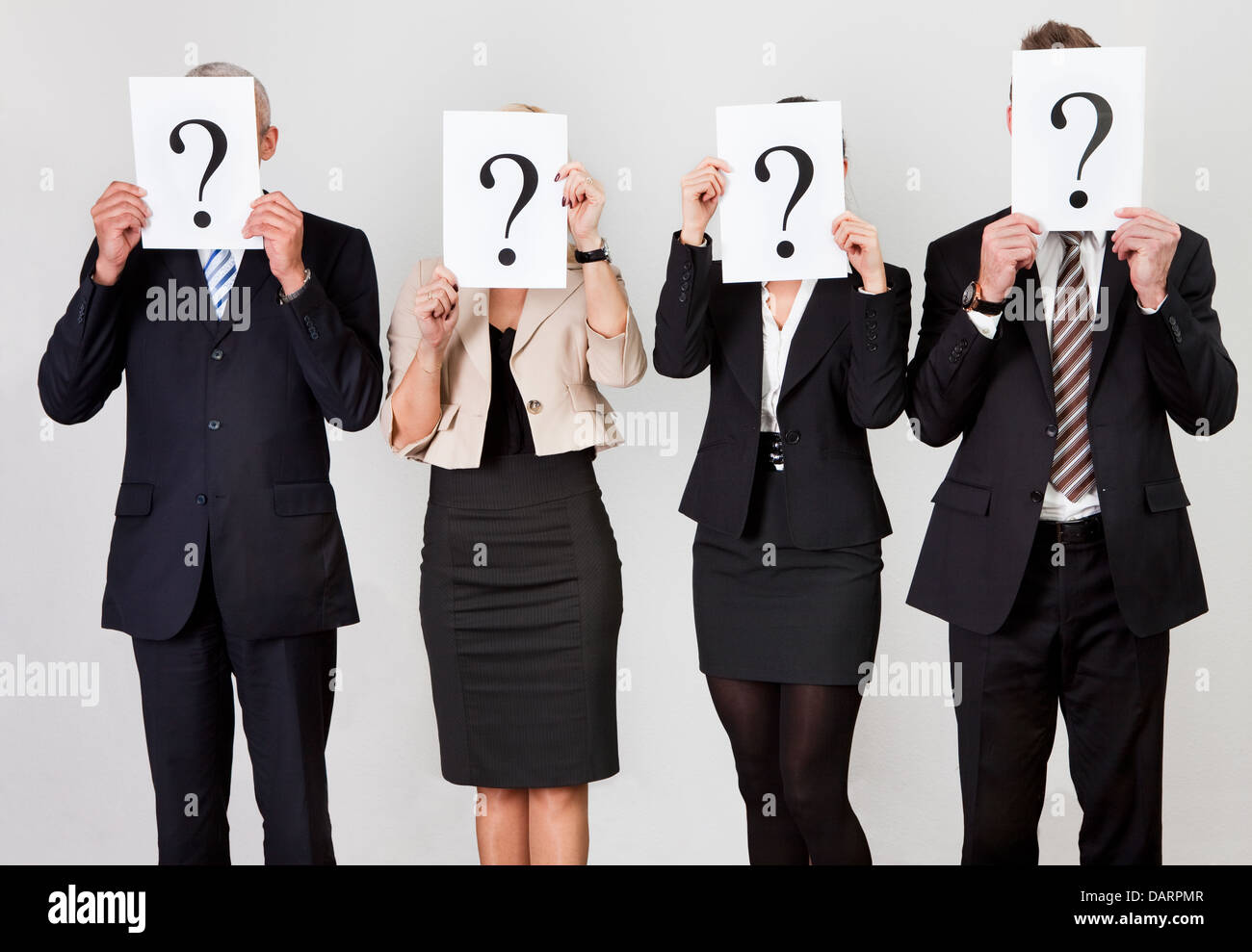 Group of unidentifiable business people Stock Photo - Alamy