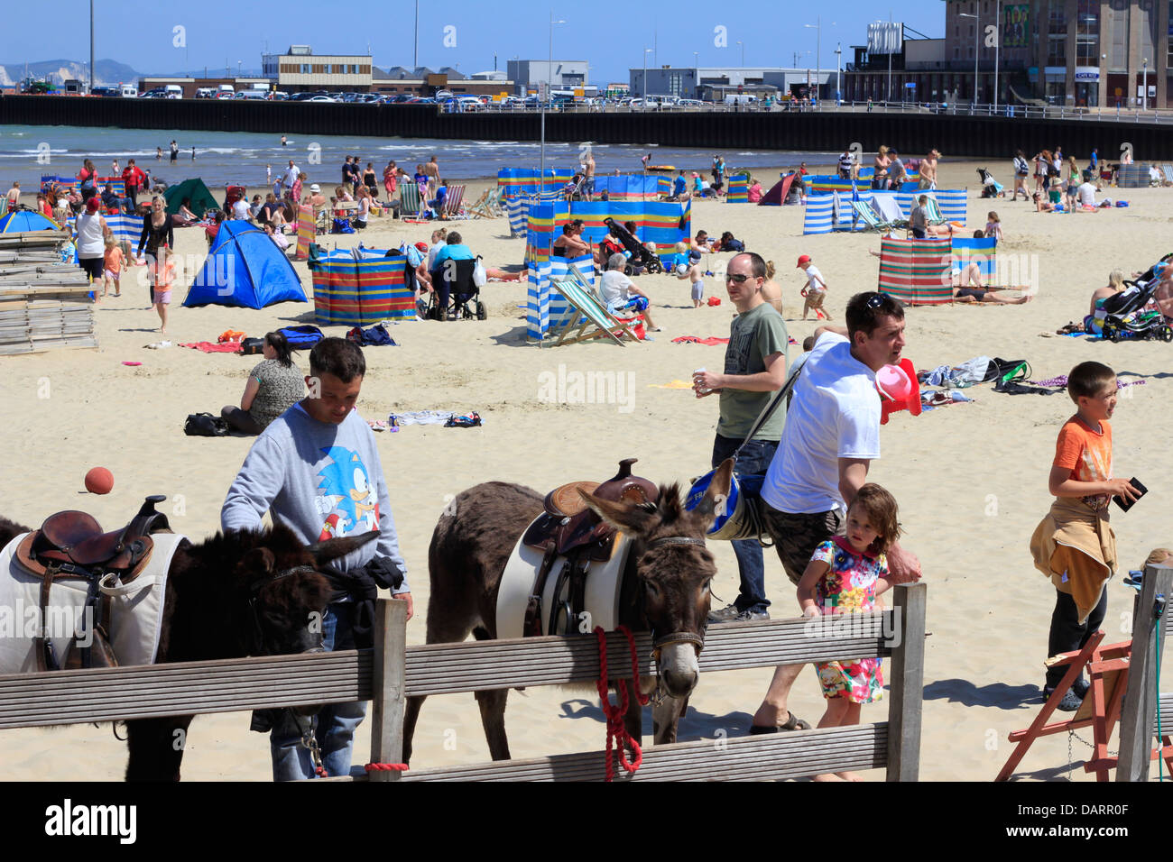 Weymouth donkey hi-res stock photography and images - Alamy