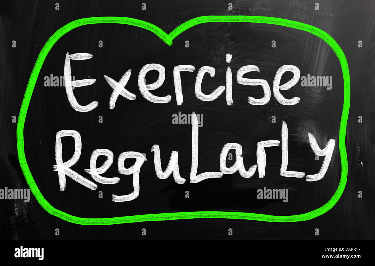 Health concept handwritten with chalk on a blackboard Stock Photo - Alamy