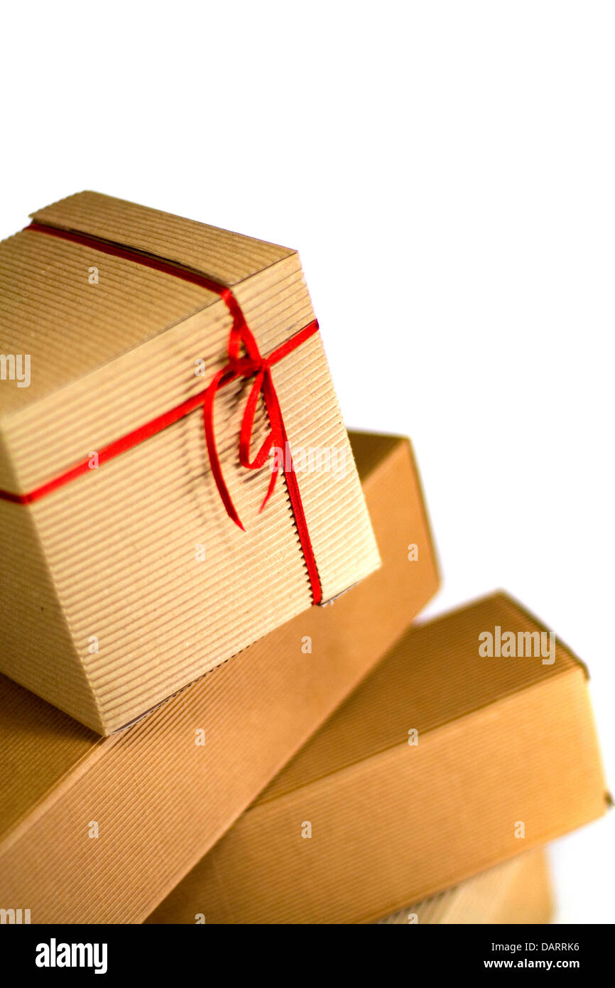 stack of cardboard boxes Stock Photo - Alamy