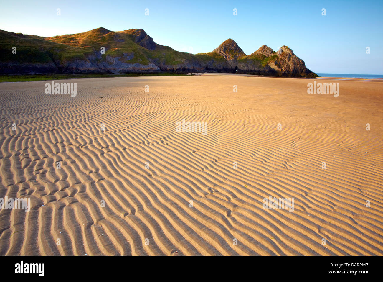 Three Cliffs Bay, Gower peninsula, Swansea, Wales Stock Photo - Alamy